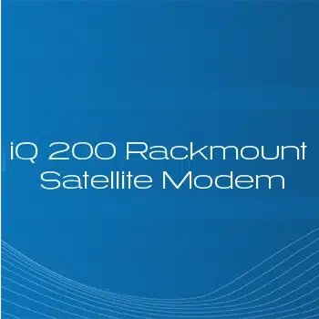 iQ 200 Rackmount Satellite Modem - ST Engineering iDirect
