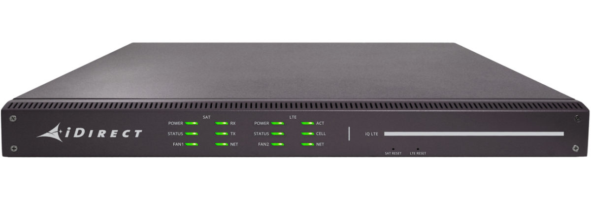 New from iDirect: A Software Defined, VSAT - LTE Hybrid Modem