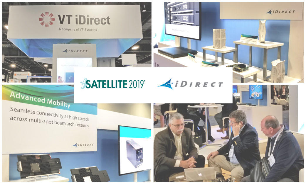 See iDirect at Satellite 2019 - ST Engineering iDirect