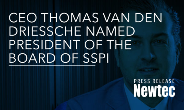 CEO Thomas Van den Driessche Named President Of The Board Of SSPI - ST ...