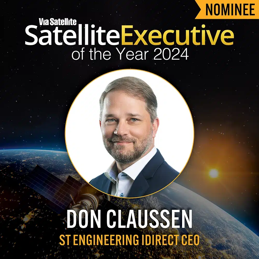 ST Engineering iDirect CEO Nominated for Via Satellite’s Satellite ...